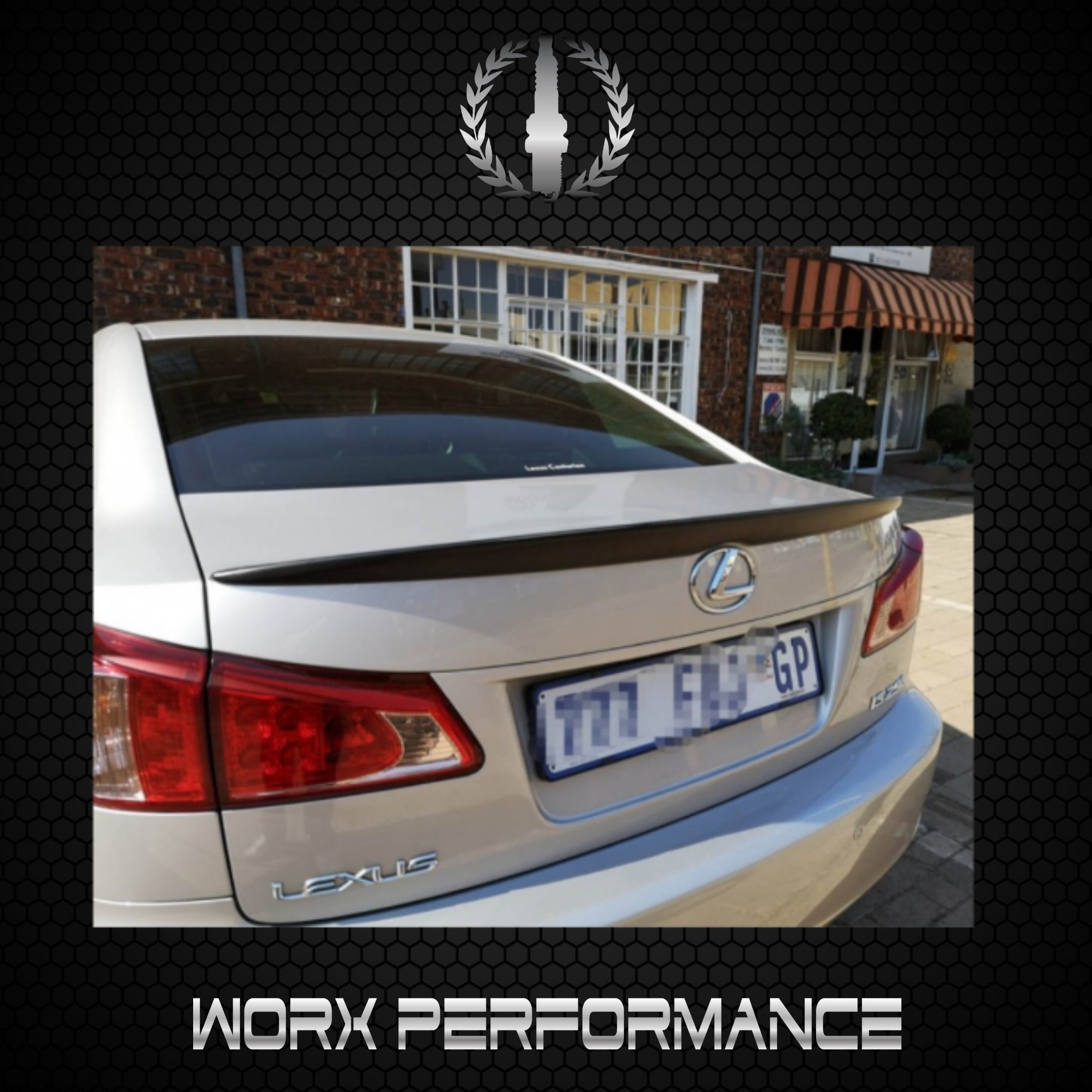 Lexus IS250 05-12 Boot Spoiler – Worx Performance