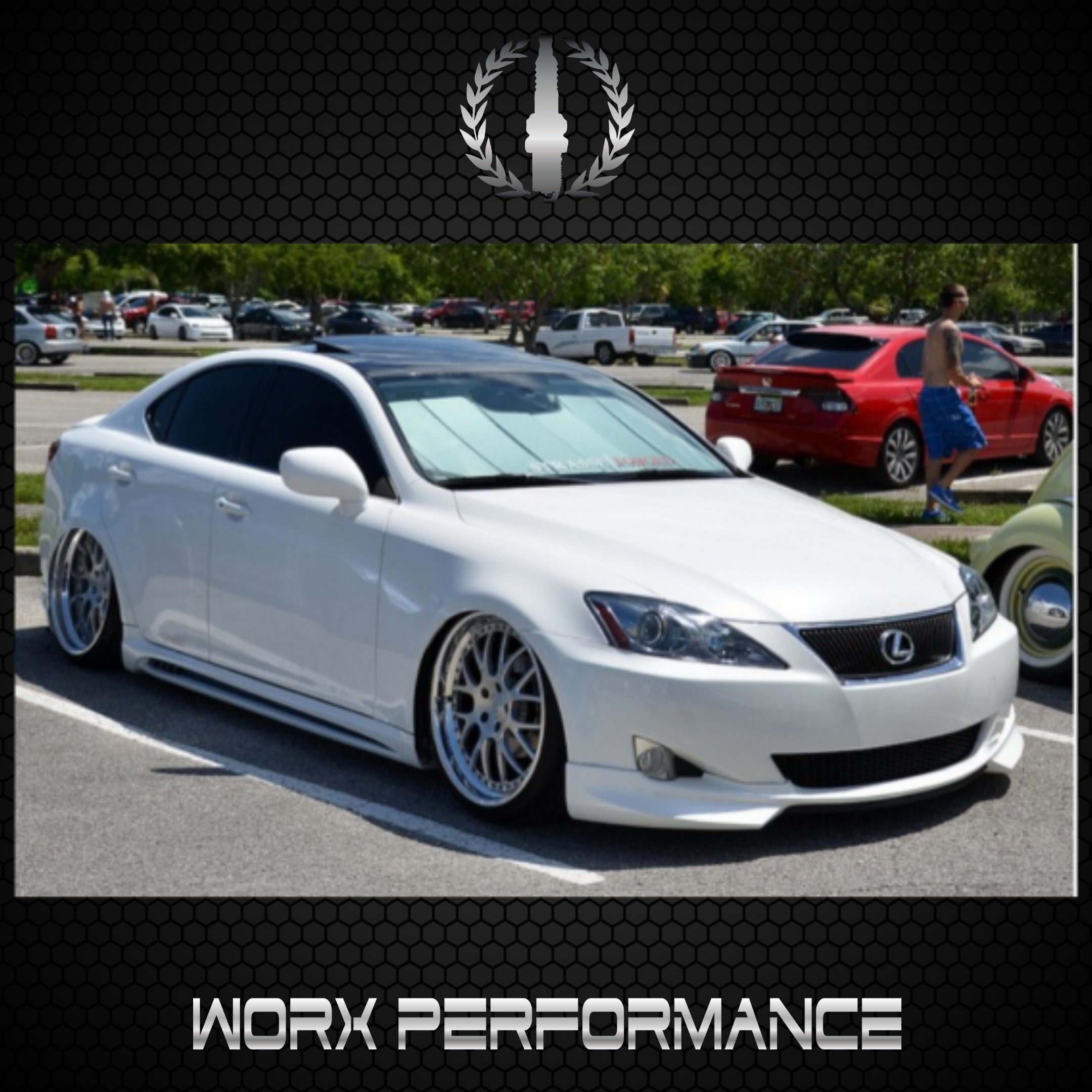 Lexus IS250 05-08 W-style Front Lip – Worx Performance