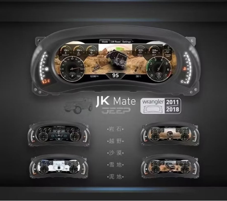 JK Digital Dashboard for 2011-2017 – Worx Performance
