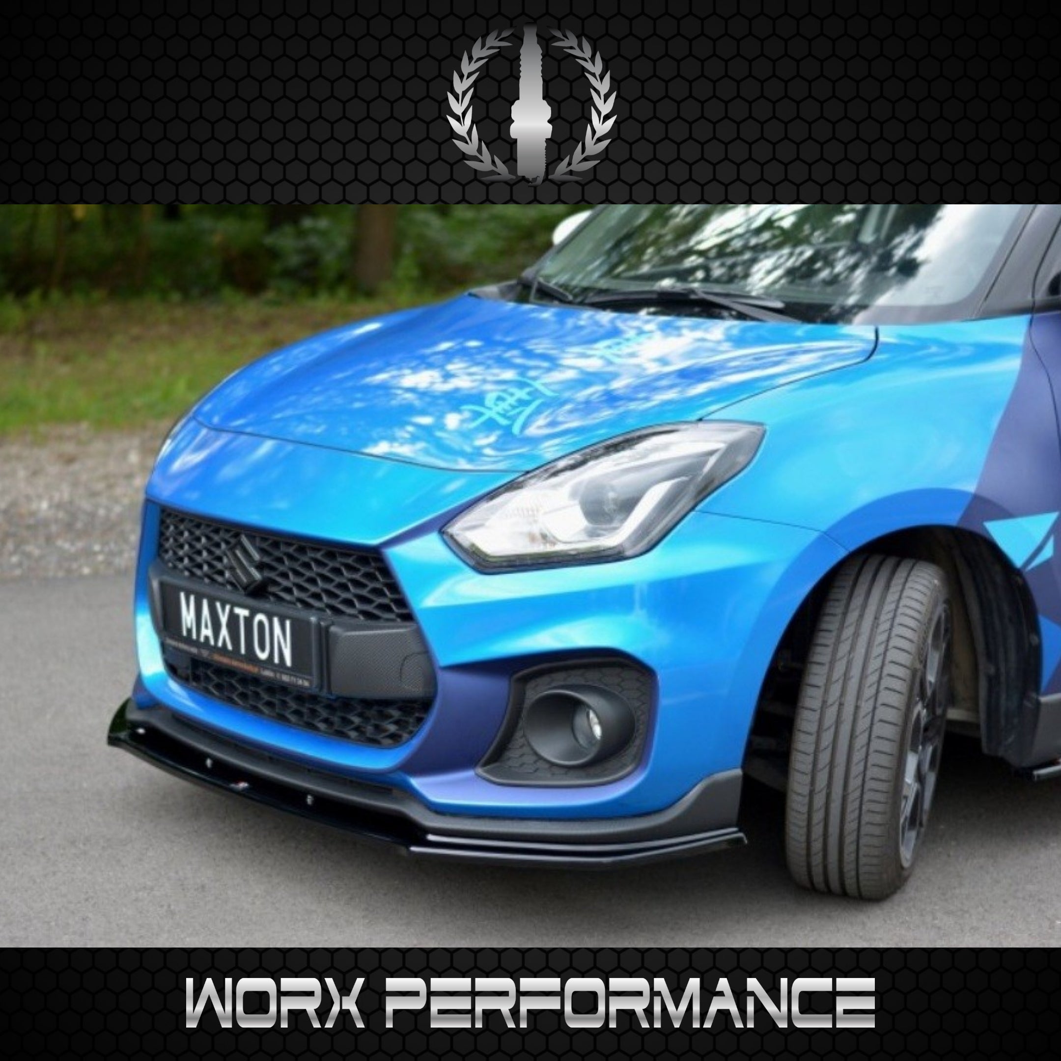 Suzuki Swift Sport 17+ MX Style Front Lip – Worx Performance