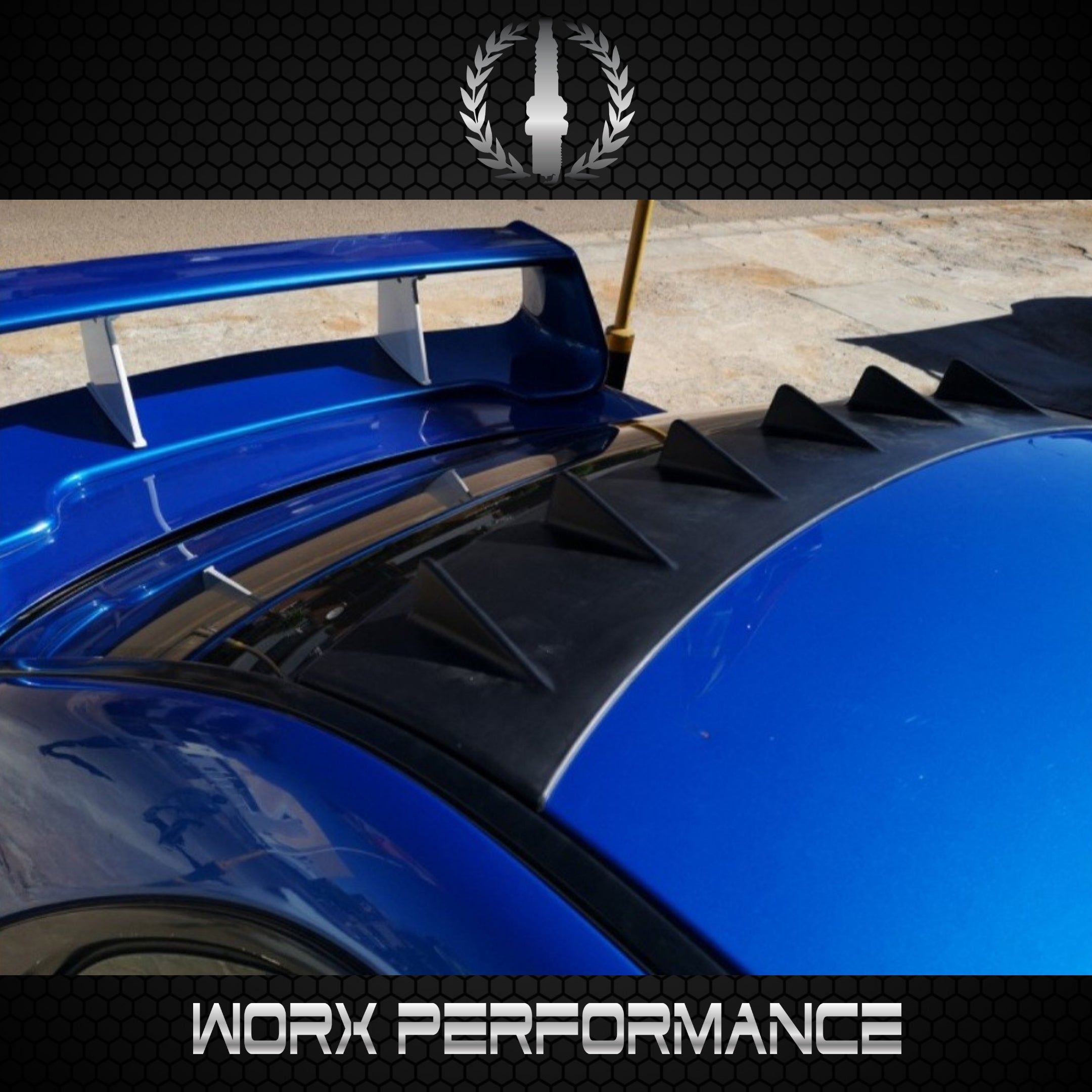 Subaru Impreza 02-07 Vortex Style Roof Spoiler – Worx Performance
