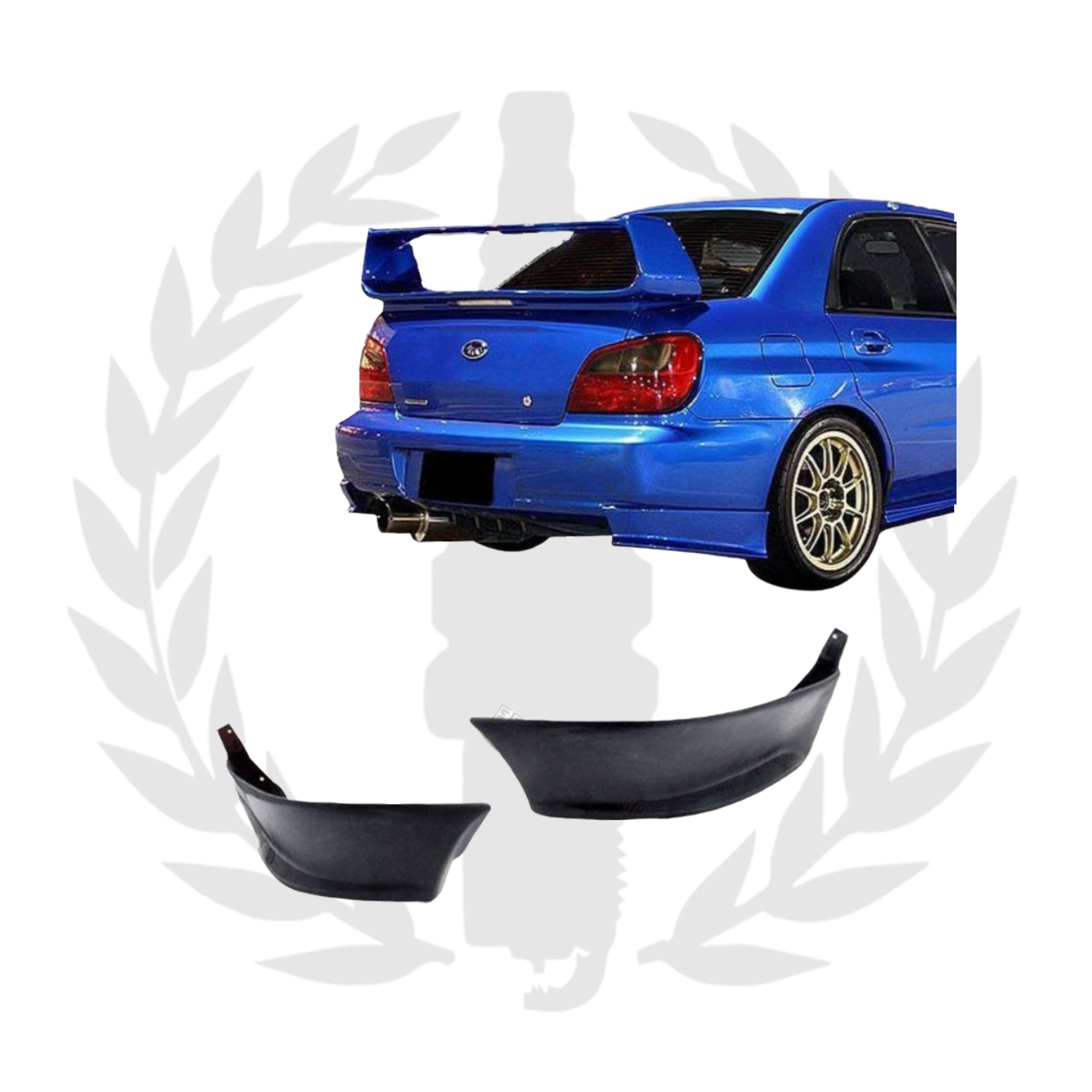 Subaru Impreza GD Rear Bumper Splitter – Worx Performance