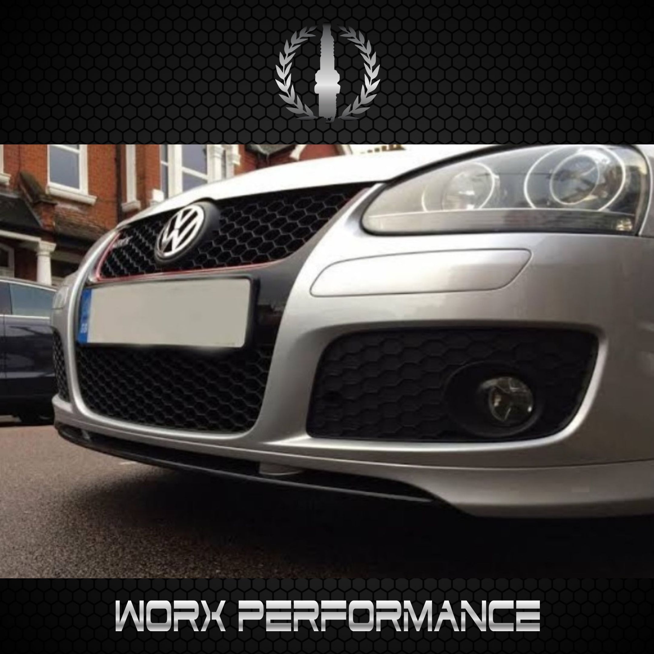 Golf 5 GTI Votex Style Front Lip – Worx Performance