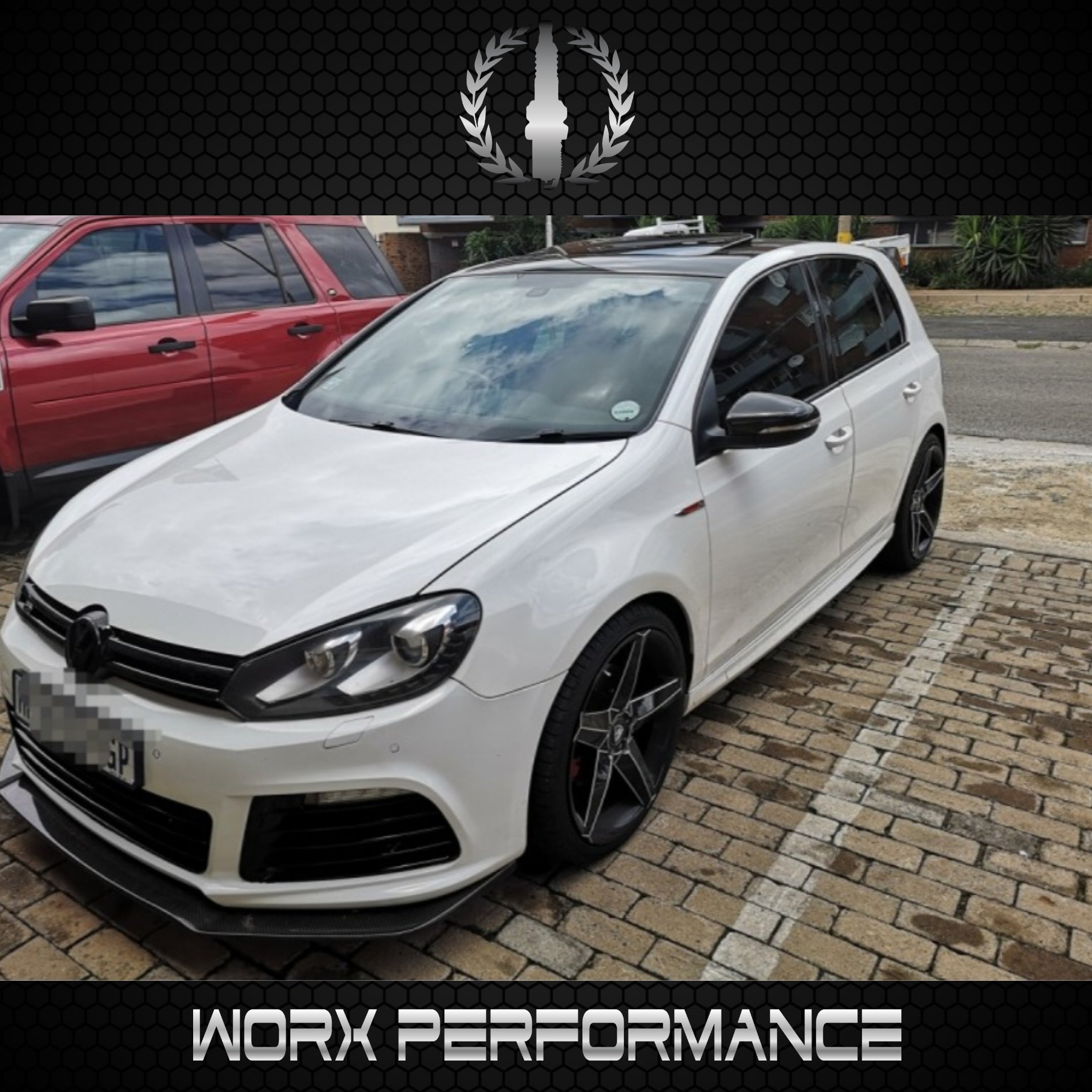 Golf 6R R20 Carbon Fibre Front Lip – Worx Performance