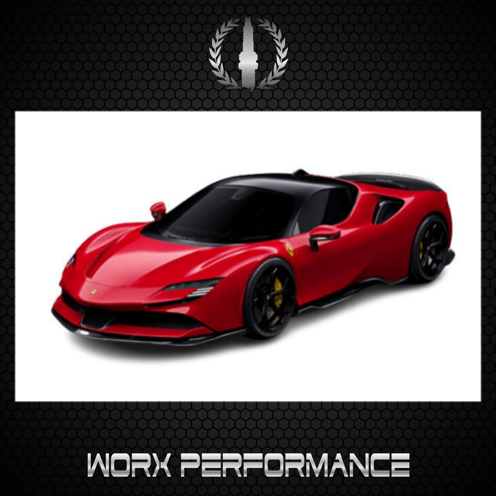 Ferrari SF90 Carbon Fiber Front Spoiler – Worx Performance