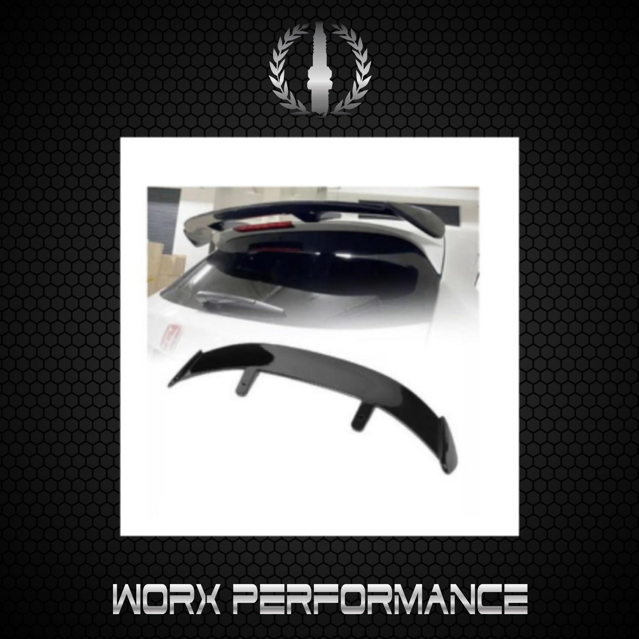 Universal Hatchback Roof Spoiler – Worx Performance