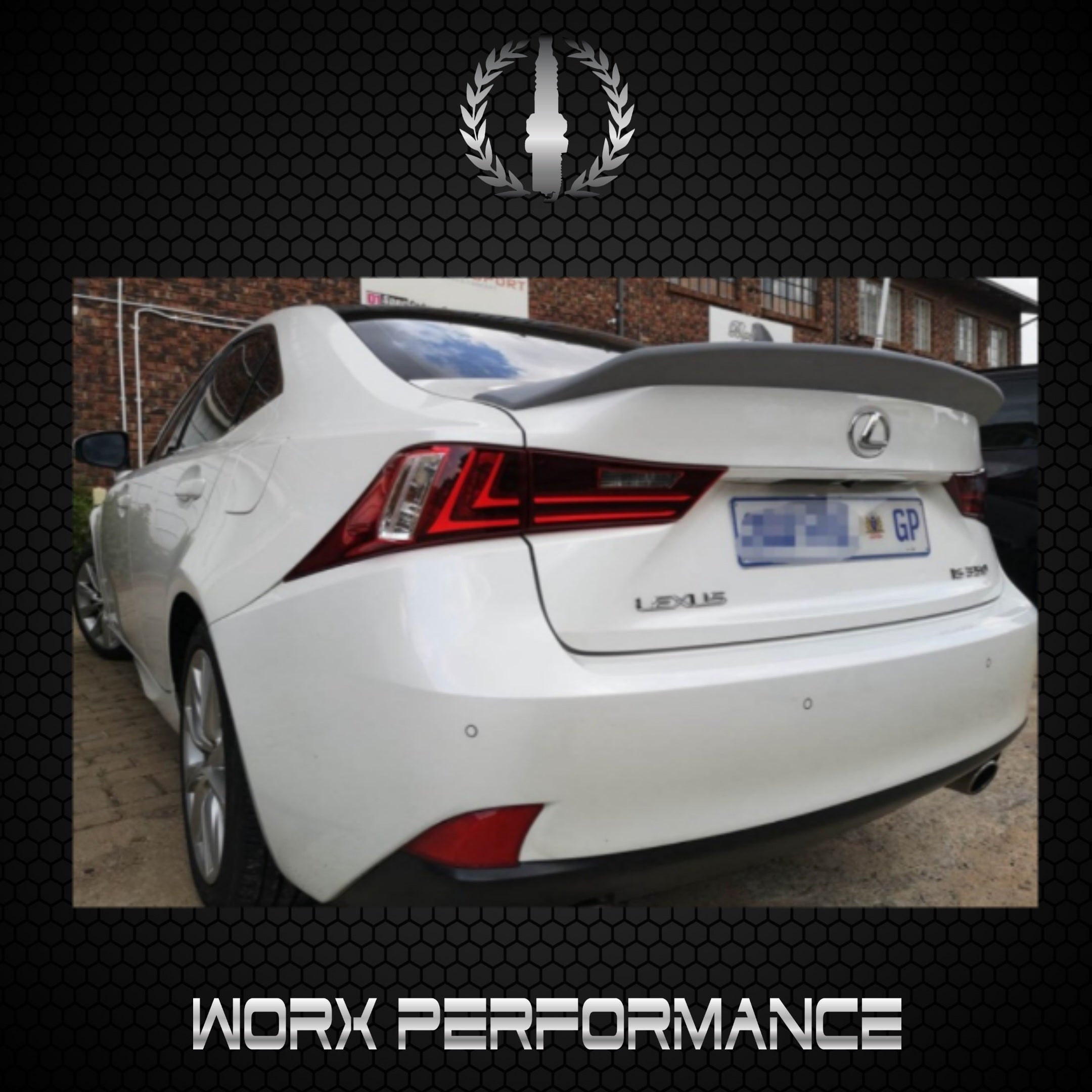 Lexus IS250 13-17 Boot Spoiler – Worx Performance