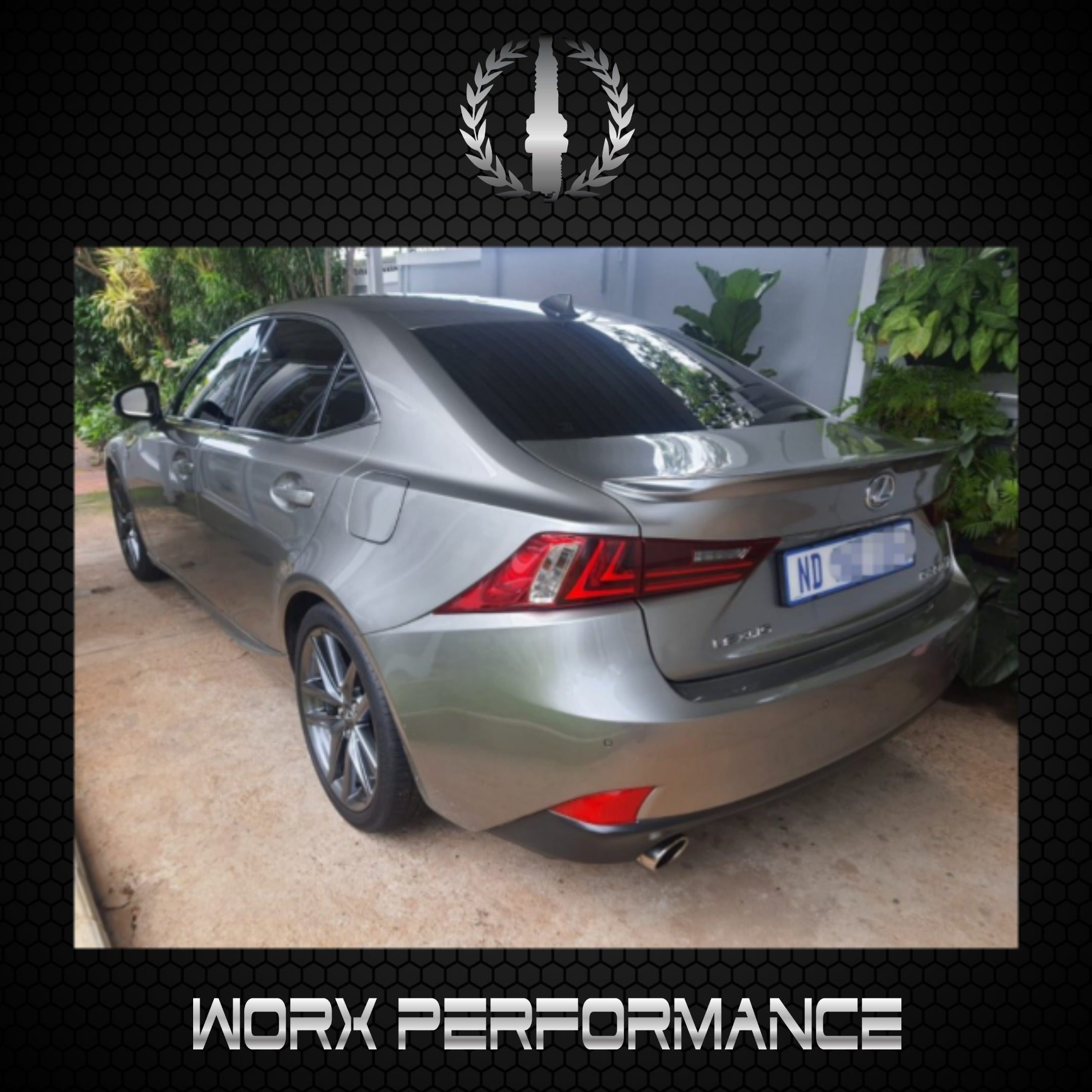Lexus IS250 13-17 ISF-style Boot Spoiler – Worx Performance